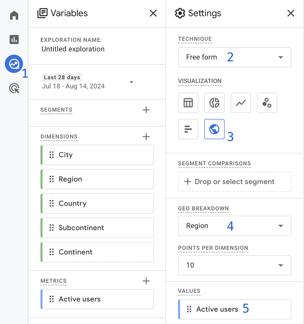 ง่าย เร็ว สวย ด้วยการแสดงข้อมูลด้วย GEO map ใน GA4 – Google Analytics ...